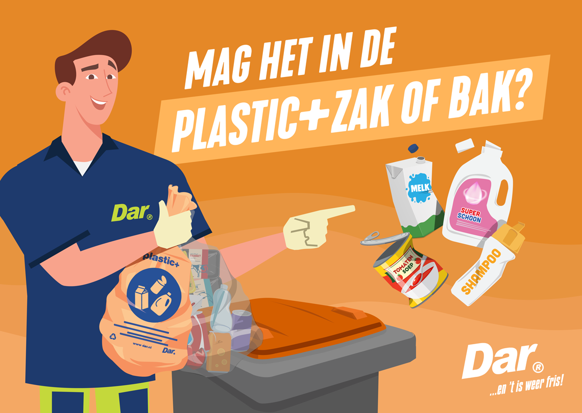 Maak het jezelf makkelijk met plastic+! - Dar